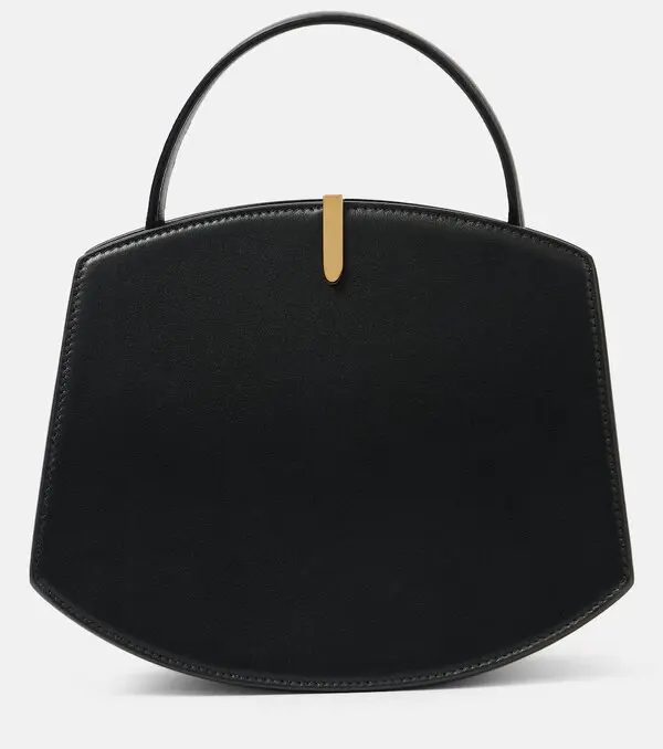 Savette Florence 20 Leather Tote Bag - Black