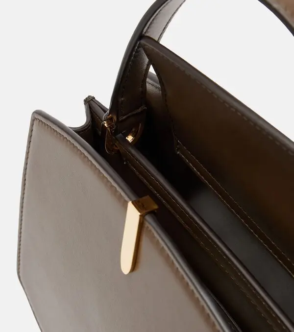 Savette Florence Leather Tote Bag - Green