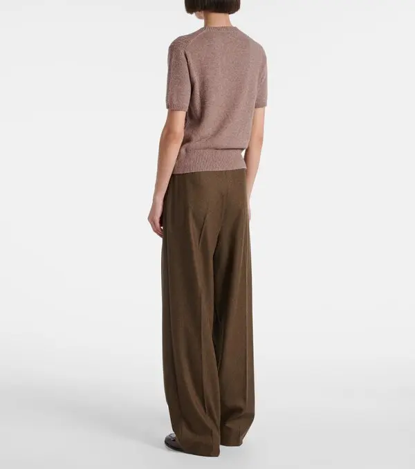 Loro Piana Cable-knit Cashmere Sweater - Brown