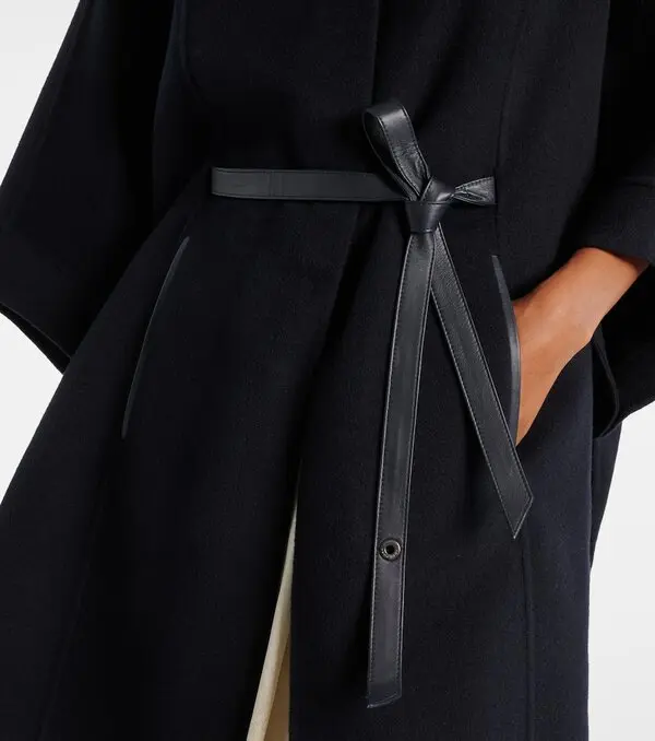 Loro Piana Salzburg Cashmere Cape - Blue