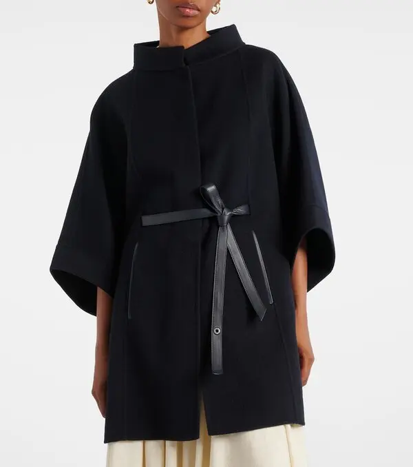 Loro Piana Salzburg Cashmere Cape - Blue