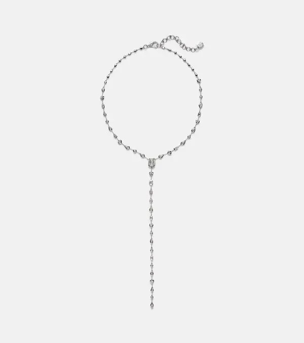 Shay Jewelry Illusion Diamond Necklace - Silver