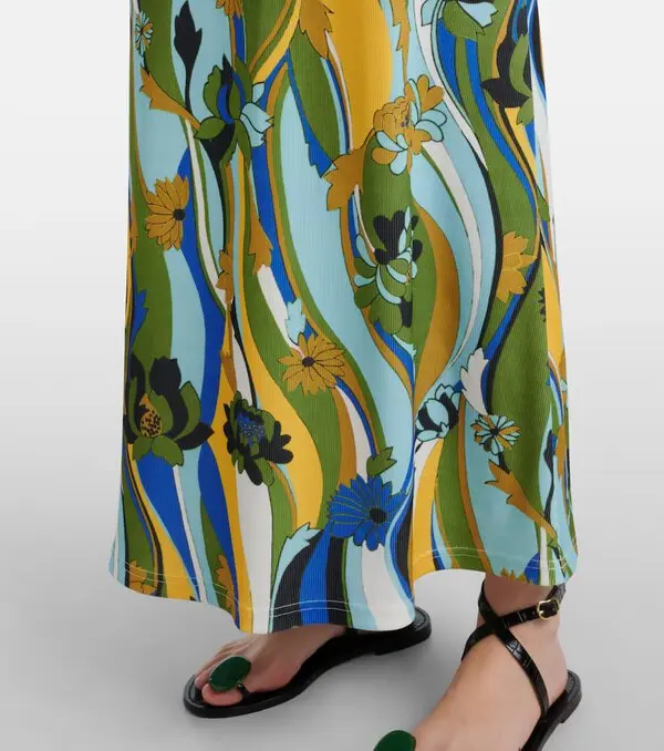 Christopher Esber Acidic Floral Maxi Dress