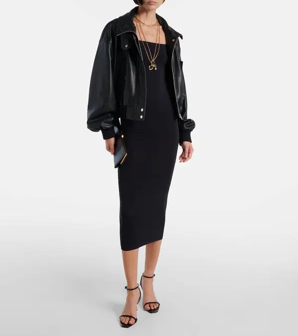 Wolford Strap Fatal Midi Dress