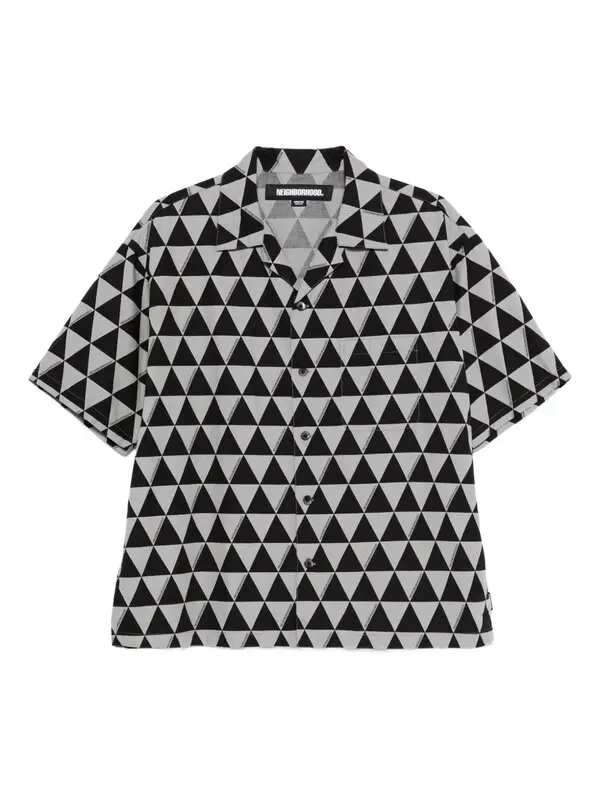 NEIGHBORHOOD Triangle-pattern Shirt
