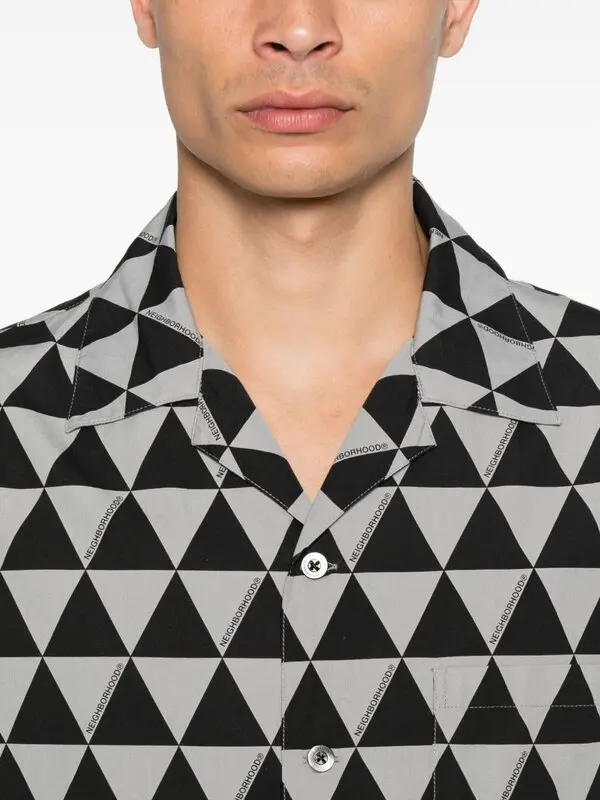 NEIGHBORHOOD Triangle-pattern Shirt