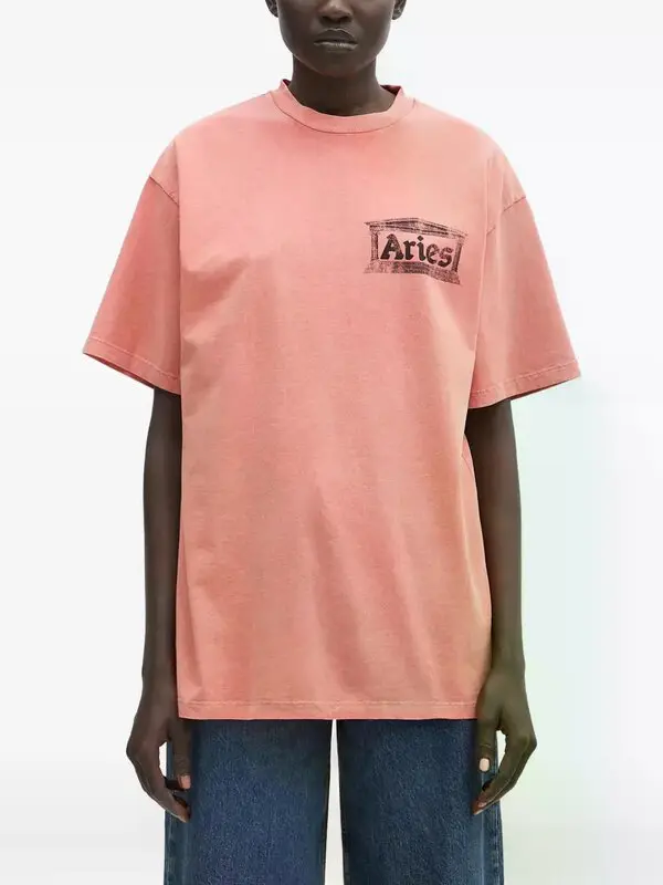 Aries Logo-print T-shirt