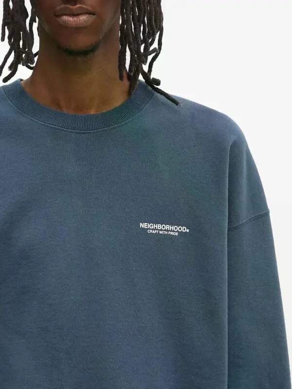 NEIGHBORHOOD Crew Neck Logo Sweatshirt