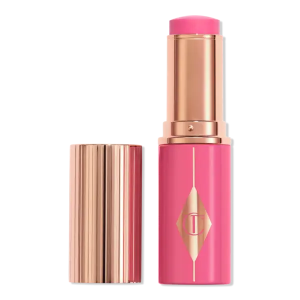 Charlotte Tilbury Unreal Lip + Cheek Glow Blush Stick - Pinky Glow