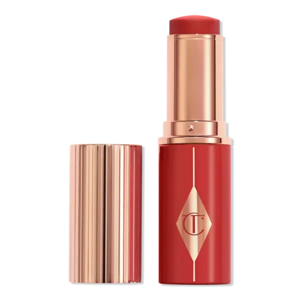 Charlotte Tilbury Unreal Lip + Cheek Glow Blush Stick - Cherry Glow