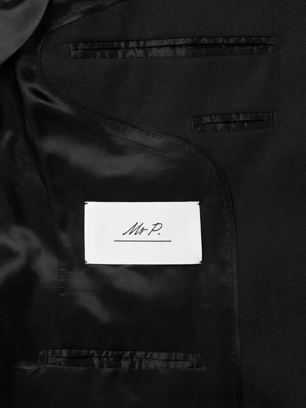 Mr P. Wool Suit Jacket - Black