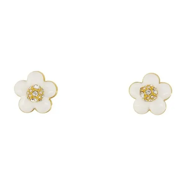 Marc Jacobs Wild Daisy Stud Earrings - Gold