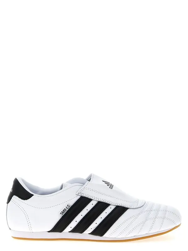 Adidas Originals By Alexander Wang Taekwondo Leather Sneakers - White/black