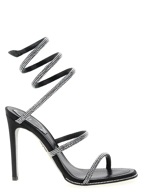 Rene Caovilla Cleo Rhinestone Sandals