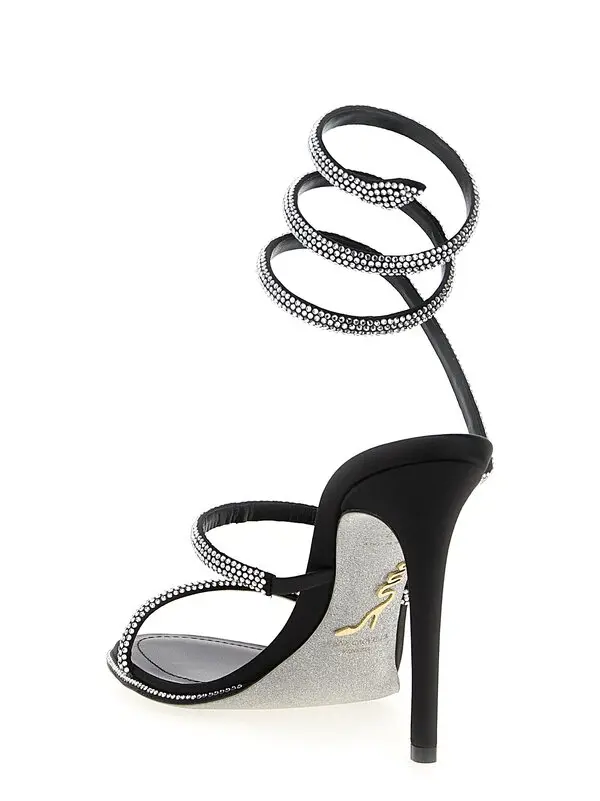 Rene Caovilla Cleo Rhinestone Sandals