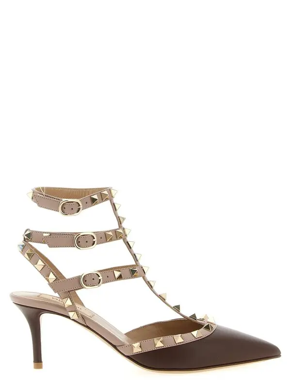 Valentino Garavani Rockstud Nappa Pumps - Multicolor