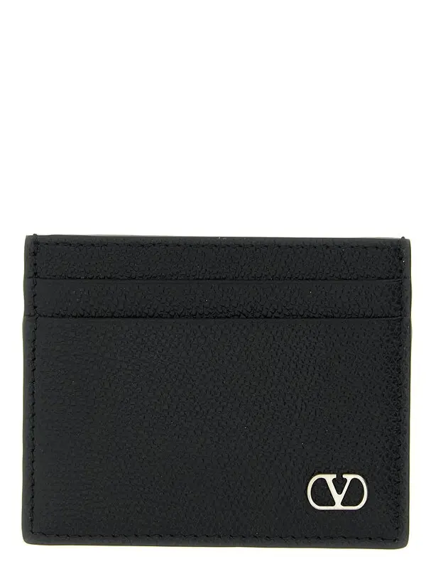 Valentino Garavani Vlogo Signature Cardholder - Black