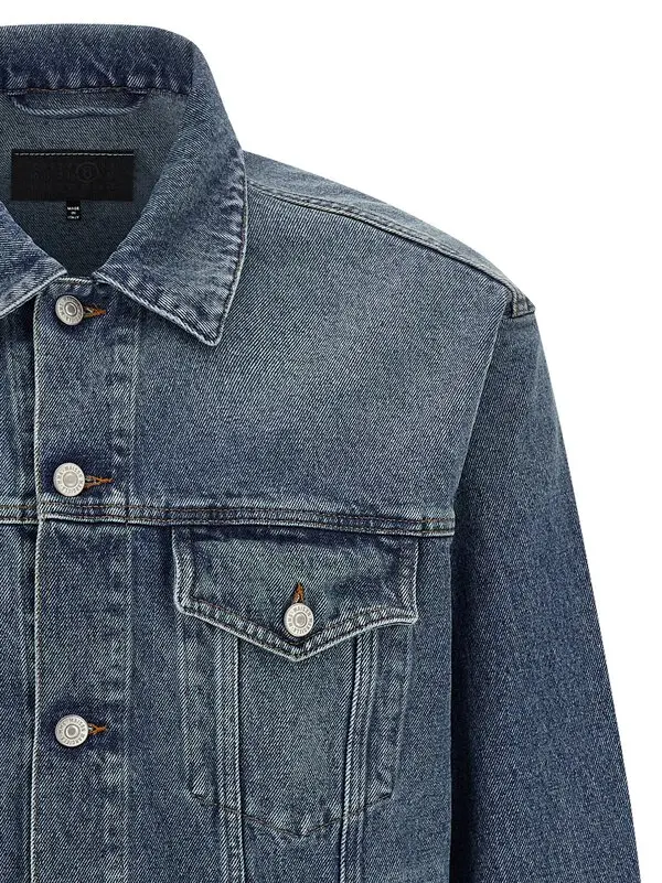 MAISON MARGIELA Raw Cut Denim Jacket