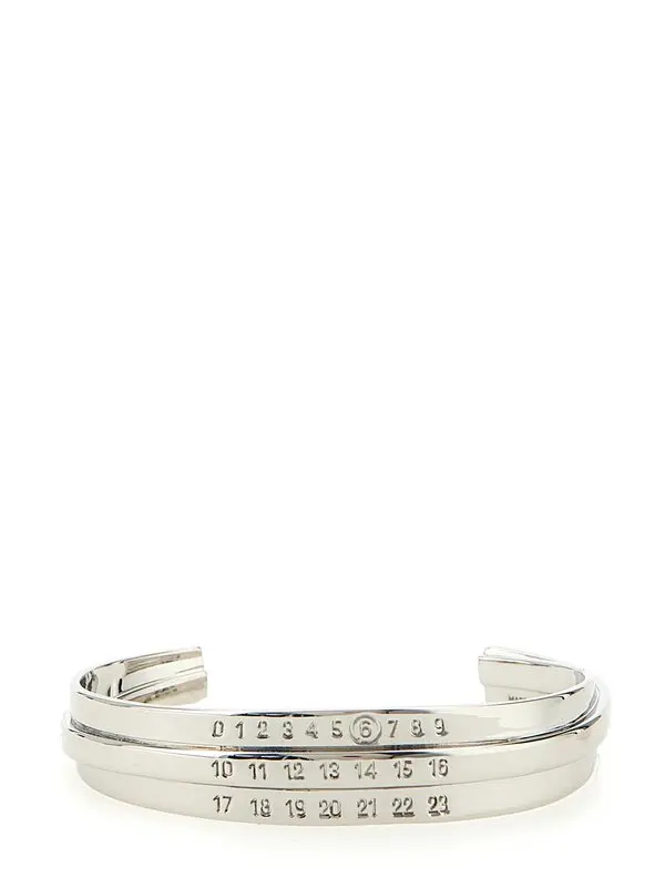 MAISON MARGIELA Numeric Bracelet - Silver