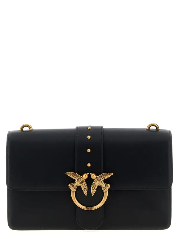 Pinko Love One Classic Crossbody Bag - Black