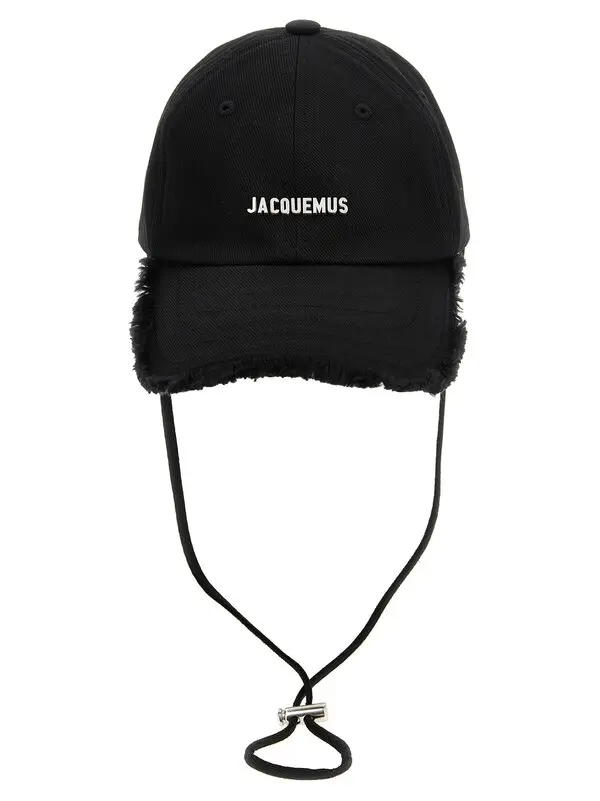 Jacquemus La Casquette Artichaut Cap - Black