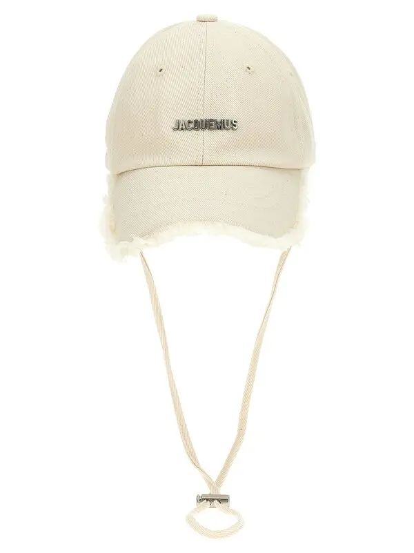 Jacquemus La Casquette Artichaut Cap - White