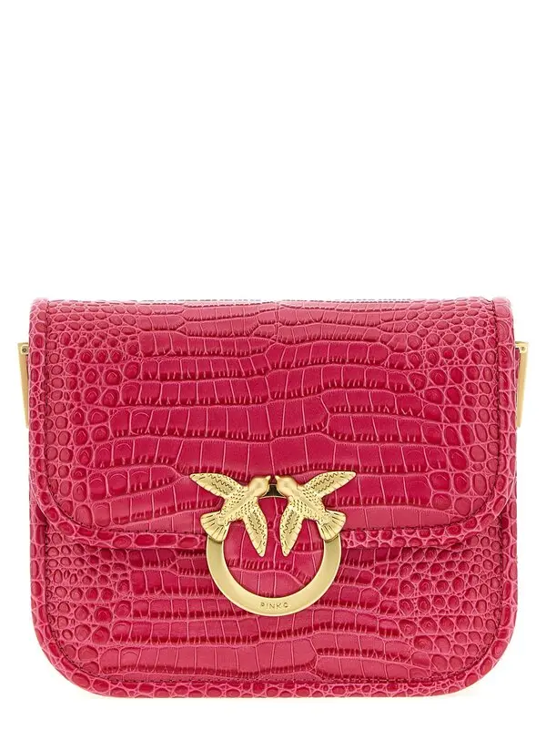 Pinko Love Bag Box Mini Shoulder Bag Fuchsia 21% Off