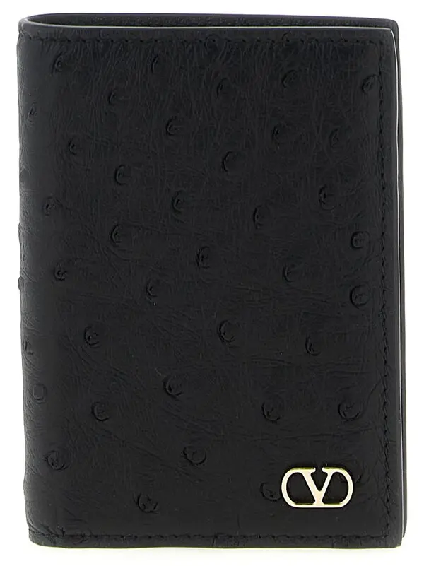Valentino Garavani Vlogo Signature Cardholder - Black