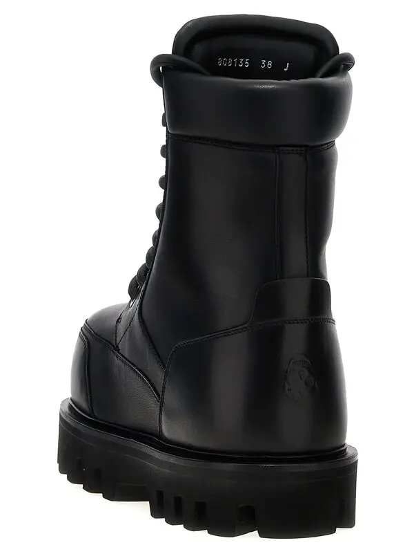 Alexander McQueen Nappa Ankle Boots