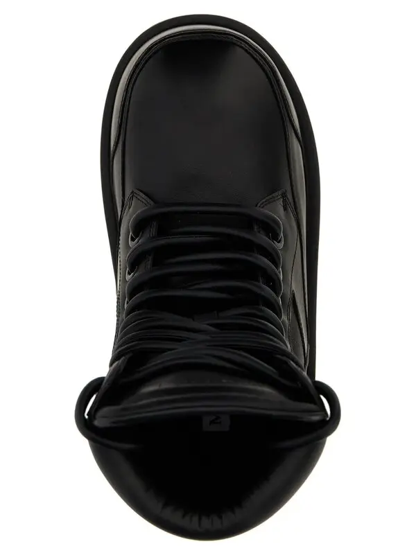 Alexander McQueen Nappa Ankle Boots
