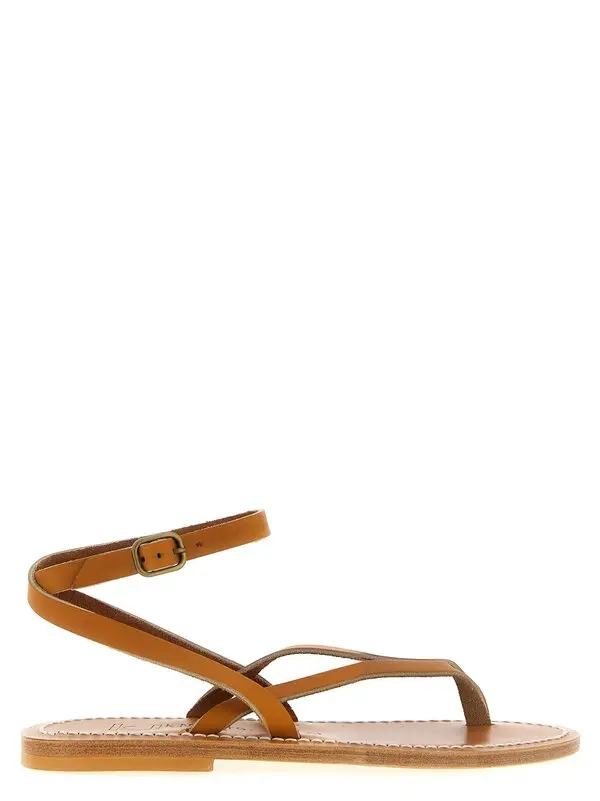 K.JACQUES Smyrne Thong Sandals - Brown
