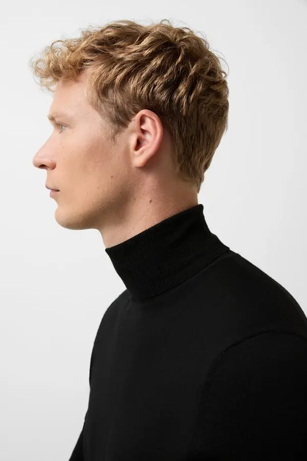 Bogner Gordon Turtleneck Pullover - Black