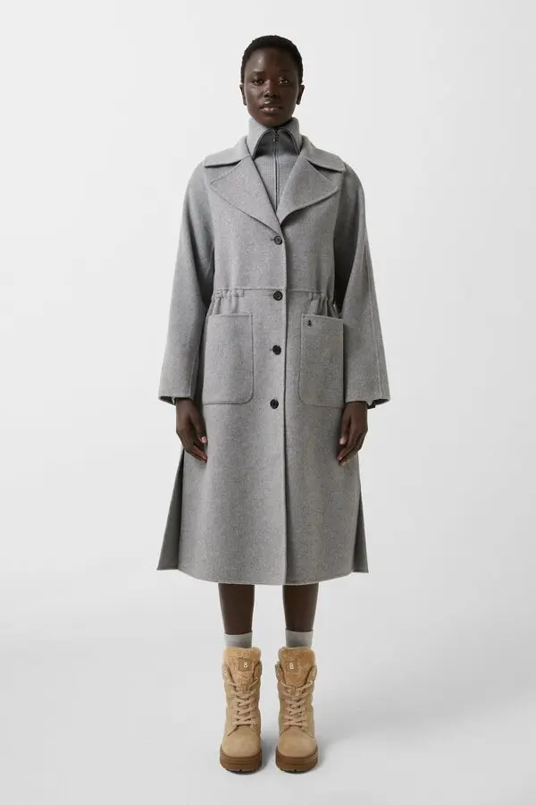 Bogner Wool Coat - Gray
