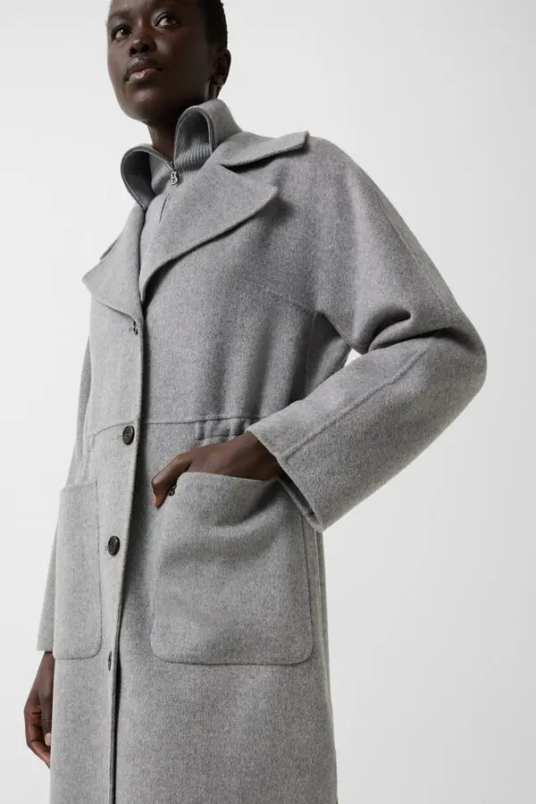 Bogner Wool Coat - Gray