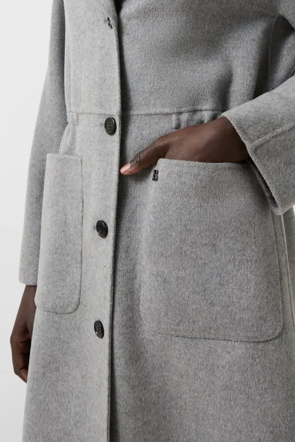 Bogner Wool Coat - Gray