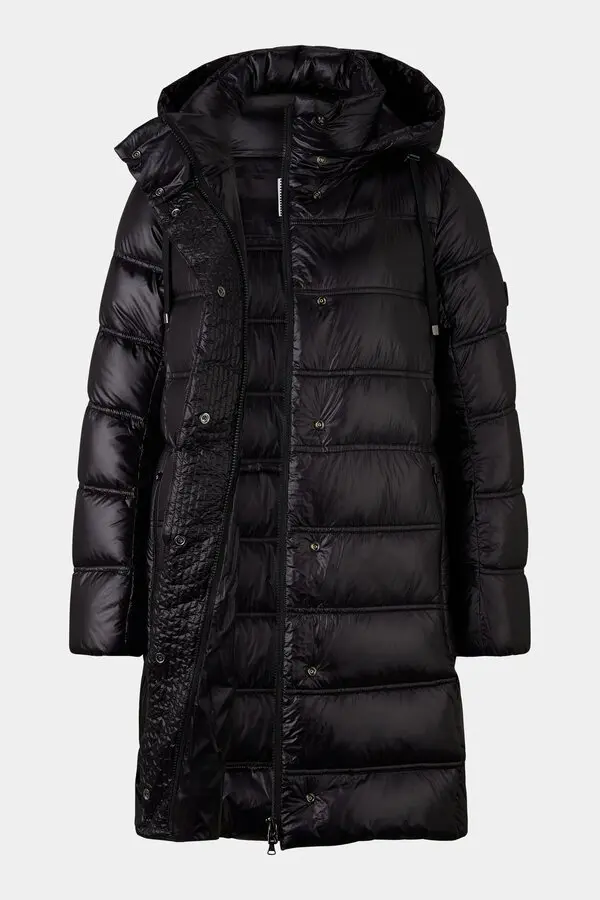Bogner Down Short Coat - Black