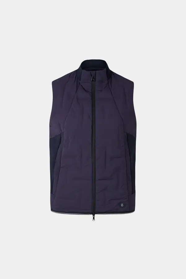 Bogner Sia Lightweight Down Vest - Navy Blue