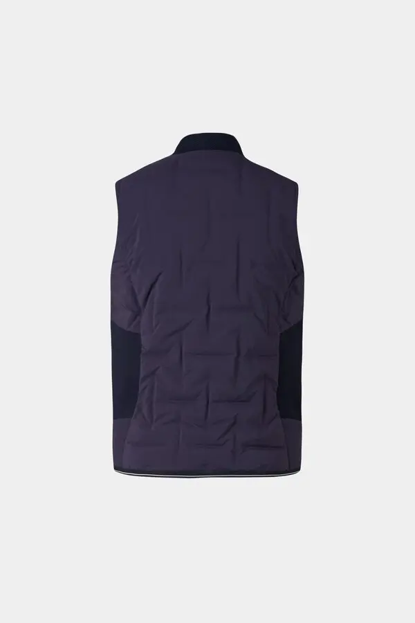 Bogner Sia Lightweight Down Vest - Navy Blue
