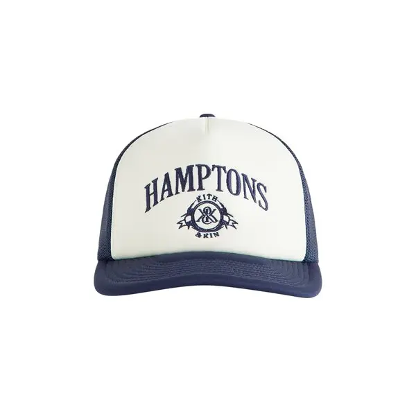 Kith Hamptons Nolan Trucker Hat - Blue