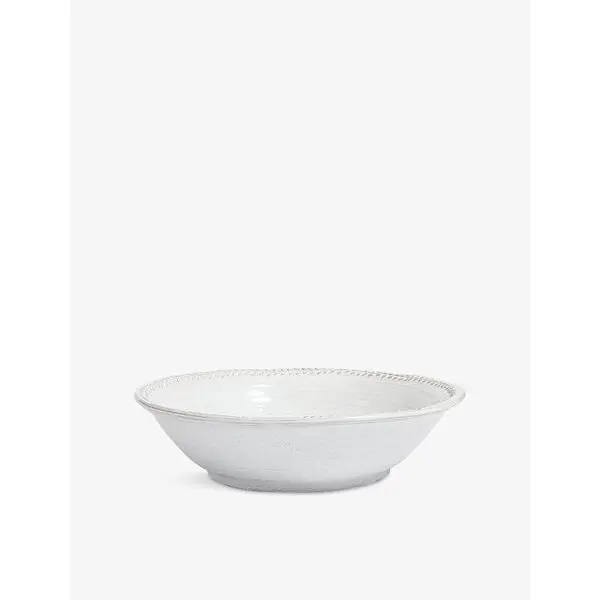 SOHO HOME Hillcrest Earthenware Serving Bowl - White