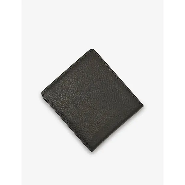 REISS Cabot Branded Leather Wallet
