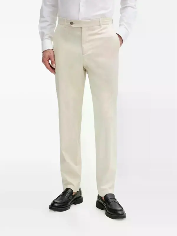 BOSS Pressed-crease Trousers