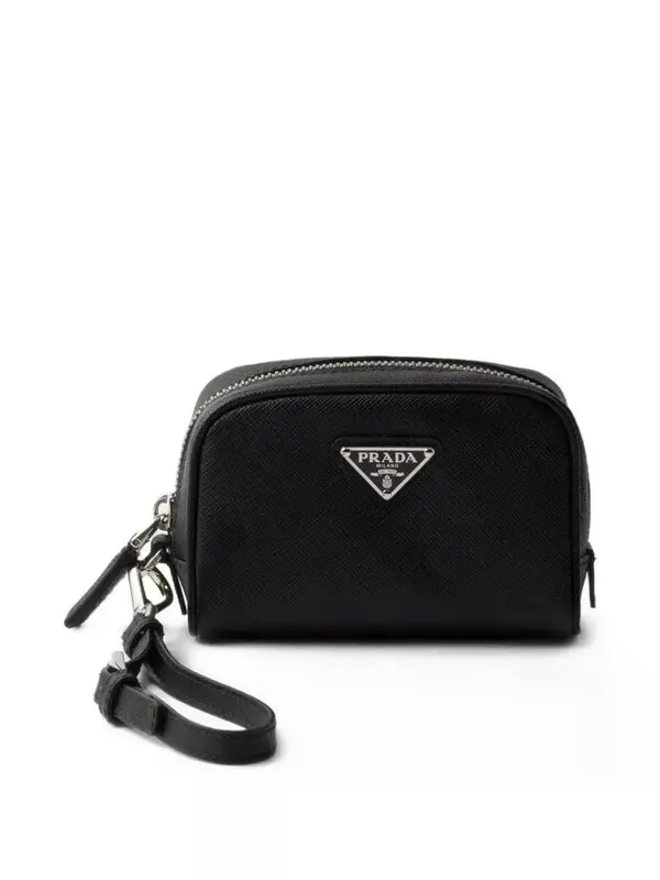 Prada Saffiano Pouch - Black