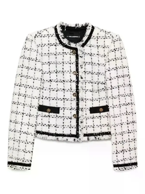 Karl Lagerfeld Boucle Blazer