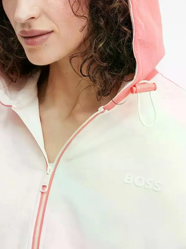 BOSS Panelled Hooded Jacket
