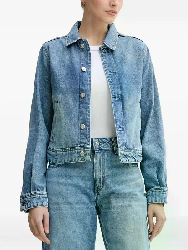 BOSS Button-fastening Denim Jacket