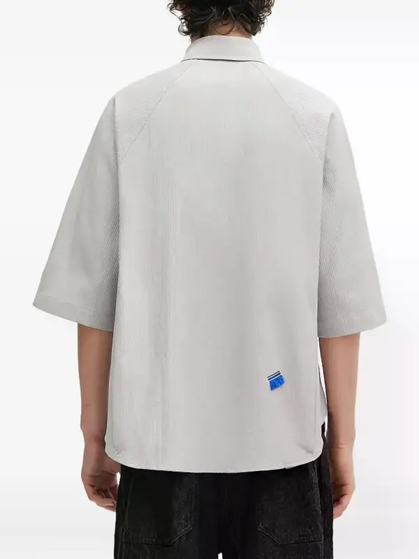 ADER ERROR Pleated Short-sleeve Shirt