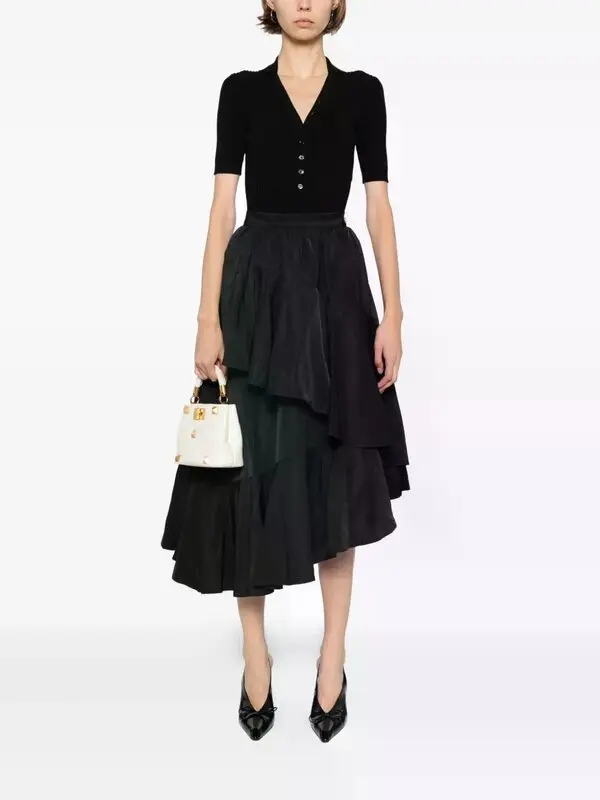 Karl Lagerfeld Voluminous Ruffle Skirt