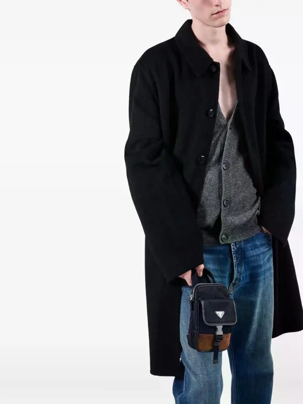 Prada Re-nylon Triangle-logo Shoulder Bag