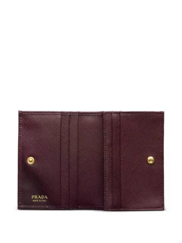 Prada Saffiano Leather Compact Wallet